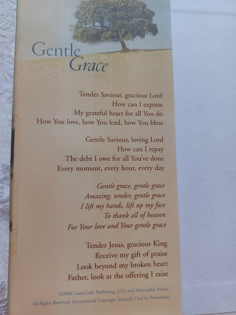 Kathie Lee Giffords's Book Gentle Grace, Inspirational Book of ...