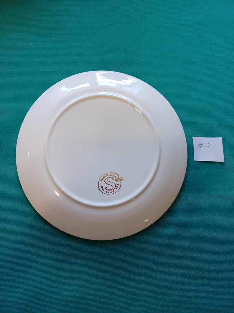 Vintage 1950s Souvenir State Plates, Sold Separately – Oregon, Iowa ...