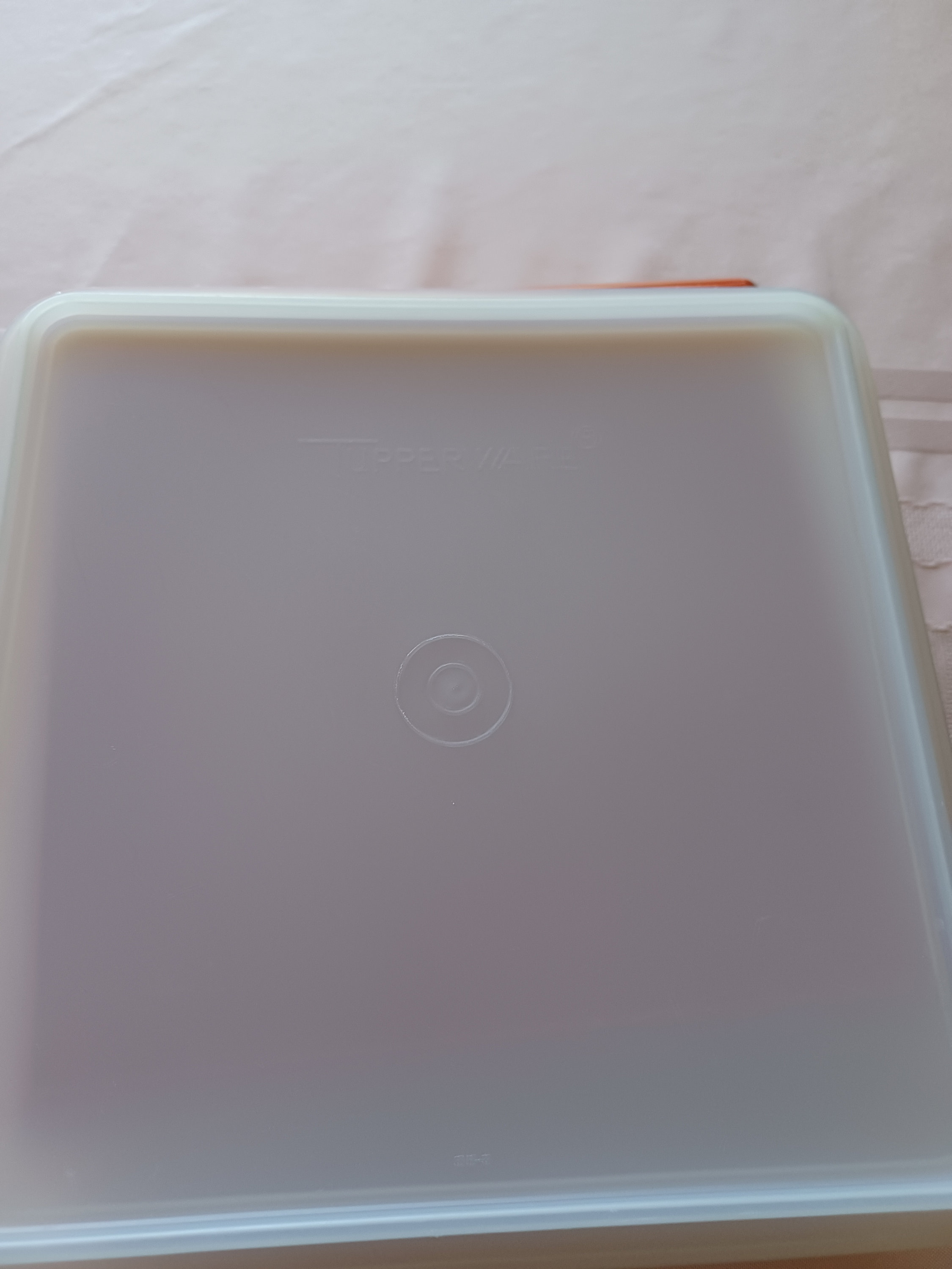 1980s TUPPERWARE Snack Stor Keeper Square Storage Paprika Container 514 ...