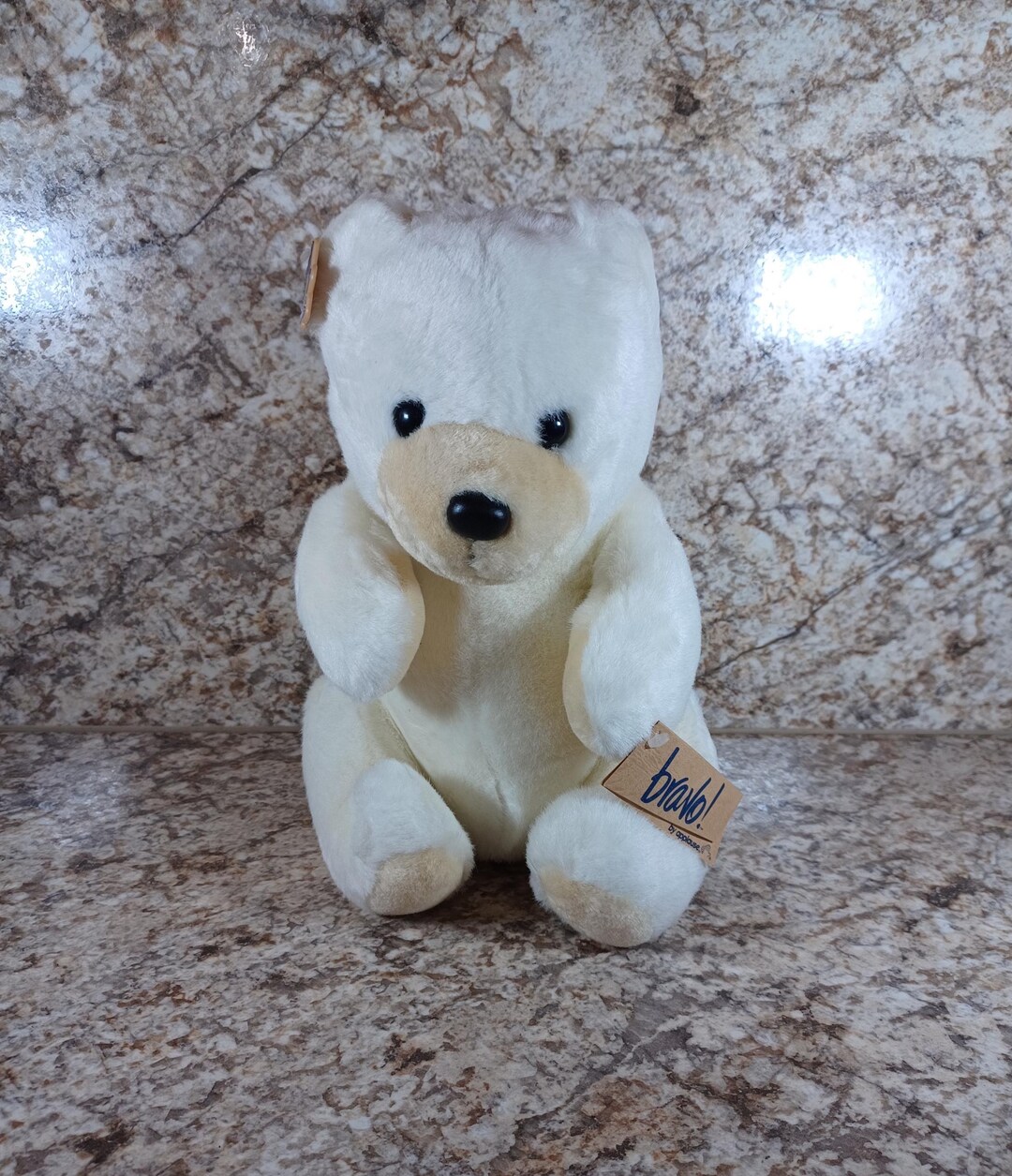 Applause Bravo Bear, Buttons # 13933, New With Tags, New Old Stock ...