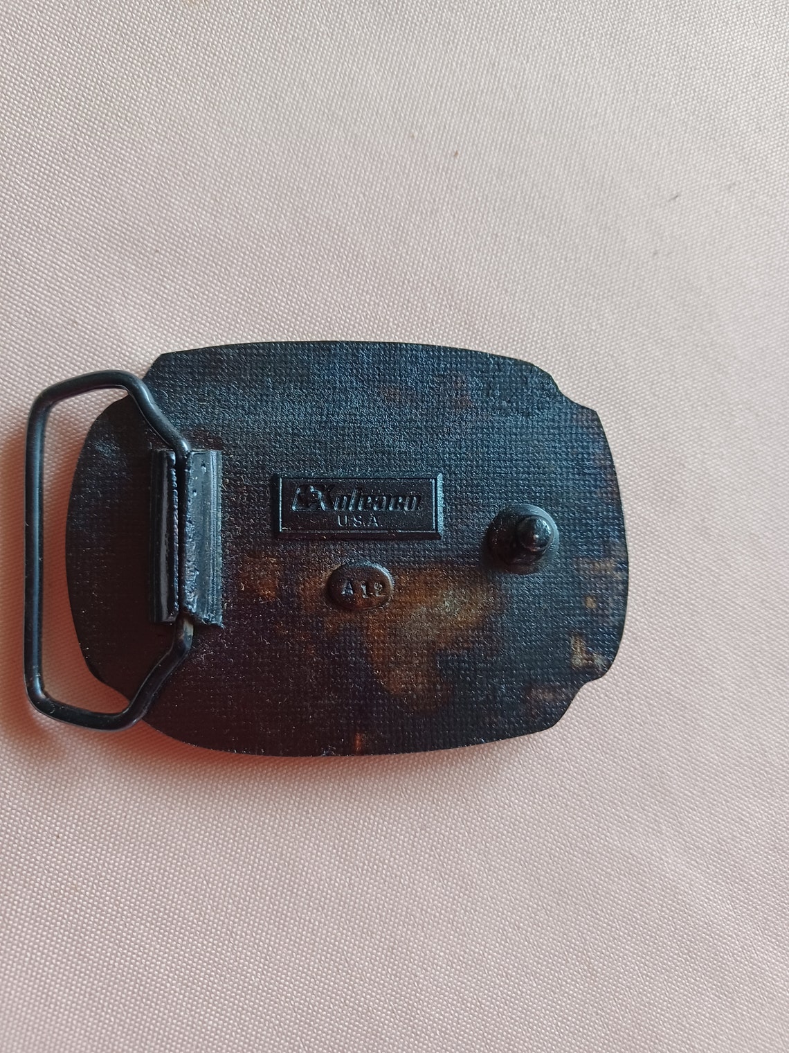 1979 Train Belt Buckle, Koleaco USA A12 , Vintage Train Belt Buckle ...