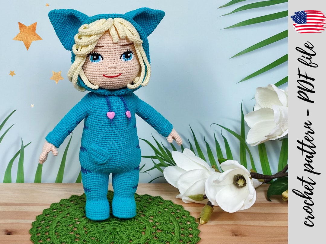 Ava Doll Crochet Pattern PDF File Ava From Dave and Ava - Etsy