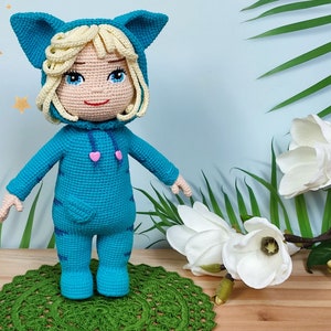 Ava Doll Crochet Pattern PDF File Ava From Dave and Ava Cartoons ...