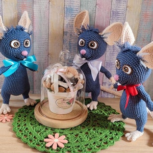 Philip the Mouse Crochet Pattern PDF File Philip Cartoon | Etsy