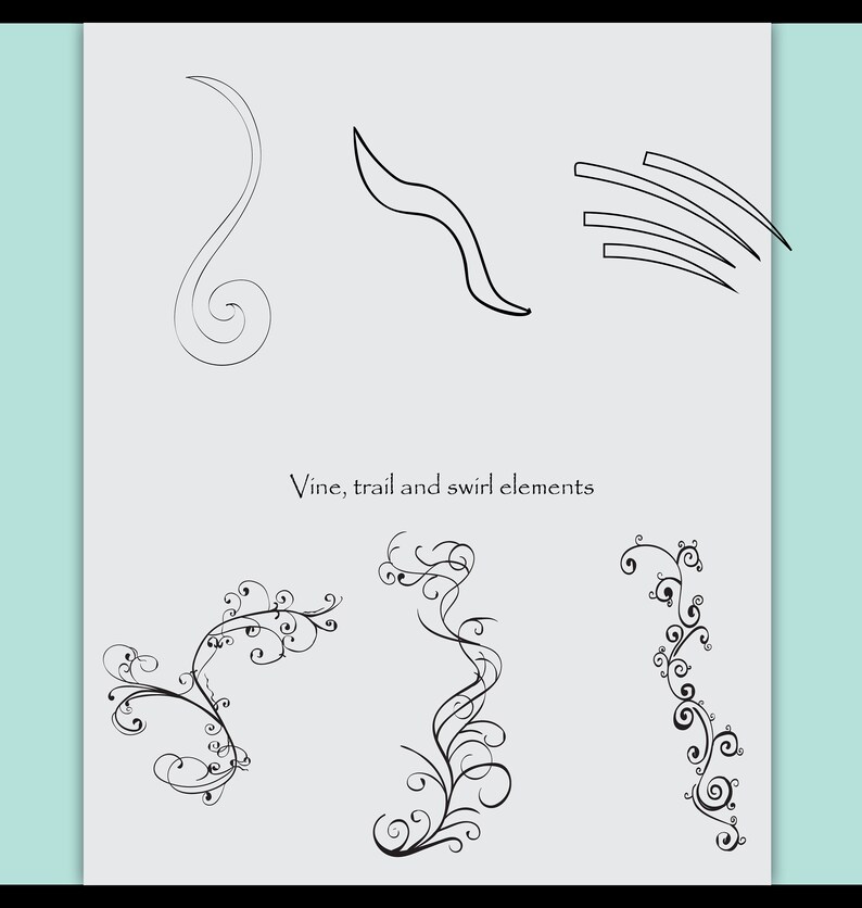 Hand Drawn Celestial Line Art Elements - Etsy
