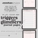 Triggers and Glimmers: Mental Health Journal Pages PDF - Etsy