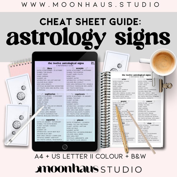 Tarot Astrology - Etsy