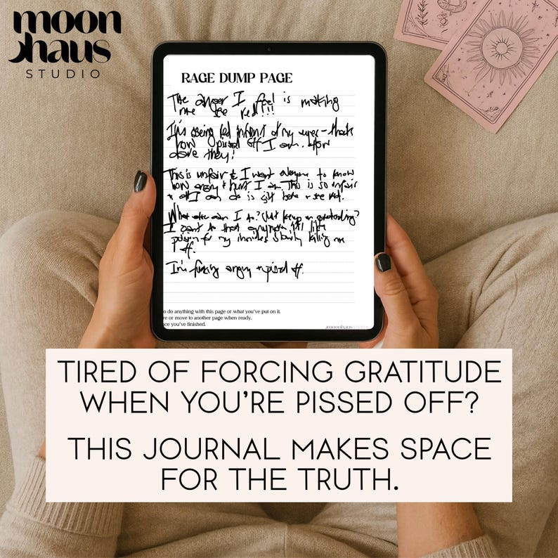 Printable Anger & Rage Venting Journal Pages, Emotional Regulation PDF ...