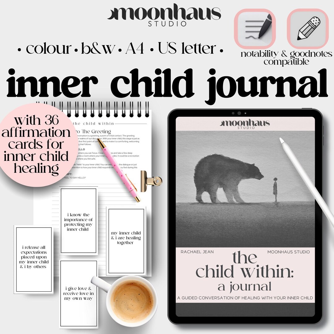 Inner Child Journal: Trauma Healing, Shadow Work, Guided Workbook With ...