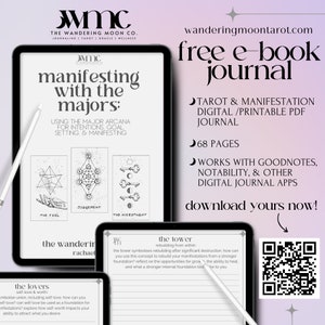 Tarot Card Journal Page Divination Daily Draw Record PDF Printable ...