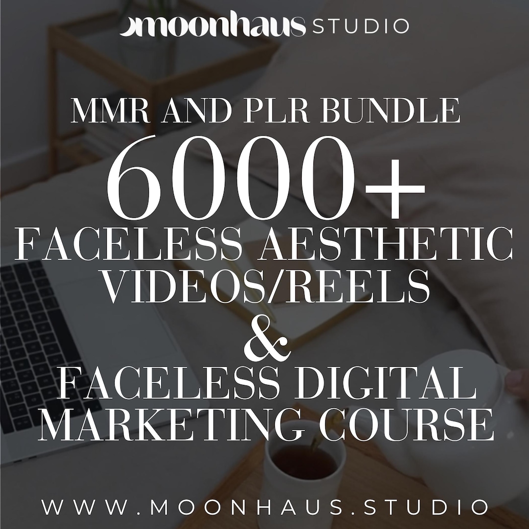 Faceless Videos, Reels & Stories With Digital Marketing Course, MRR PLR ...