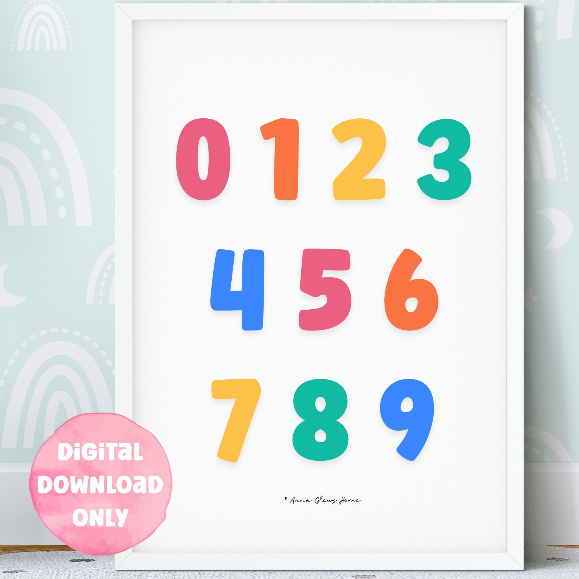 Printable Educational Posters for Babies, Kids & Classrooms Shapes ...