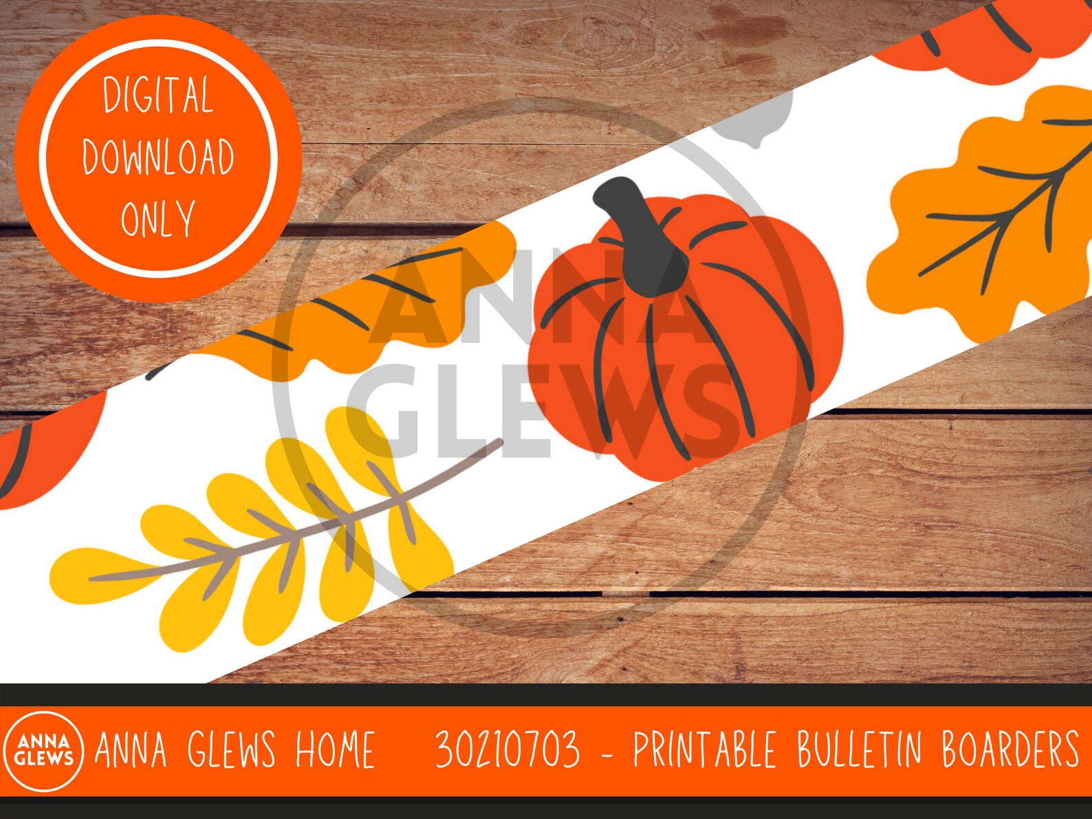 Classroom Bulletin Board Border Bundle Halloween Pattern Classroom ...