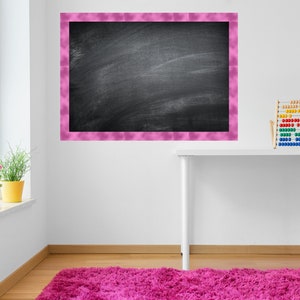Classroom Bulletin Board Border Silver Pink Geometric Pattern Classroom ...