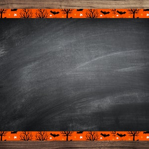 Classroom Bulletin Board Border Bundle Halloween Pattern Classroom ...