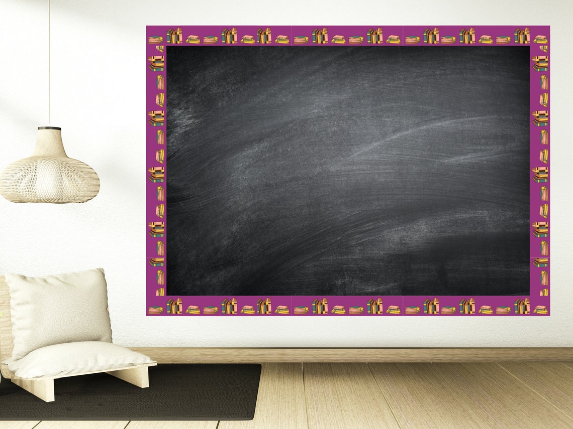 Classroom Bulletin Board Border Literature Pattern Classroom - Etsy