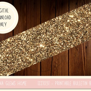 Classroom Bulletin Board Border Glitter Pattern, Classroom Decor ...