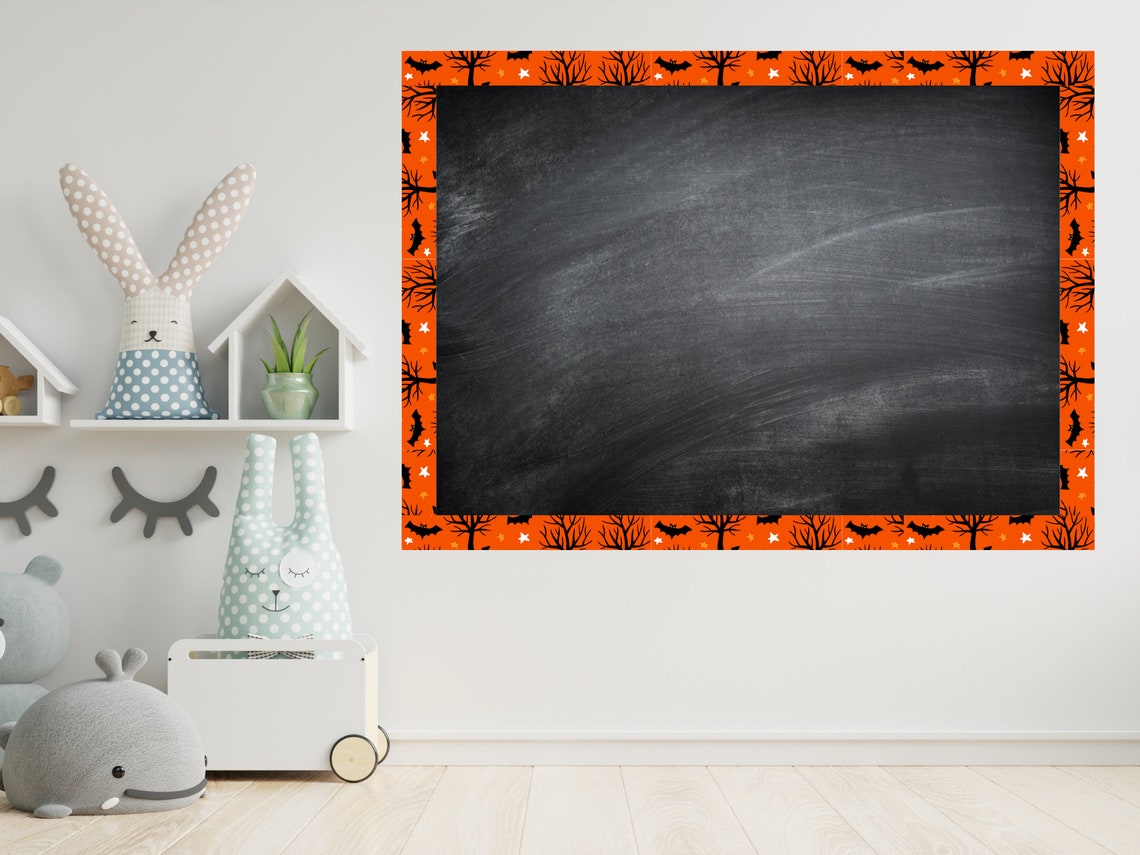 Classroom Bulletin Board Border Bundle Halloween Pattern Classroom ...
