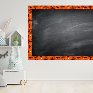 Classroom Bulletin Board Border Bundle Halloween Pattern Classroom ...