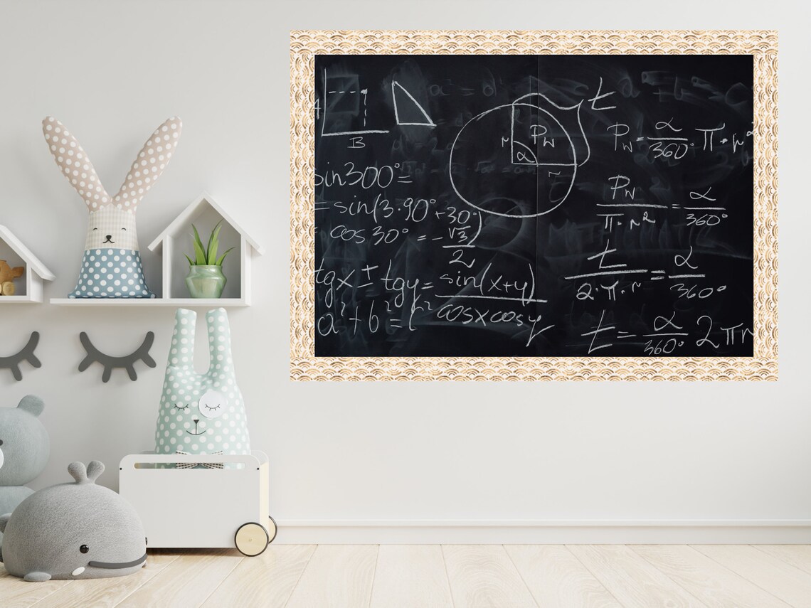 Classroom Bulletin Board Border Boho Nature Purple Gold Pattern ...