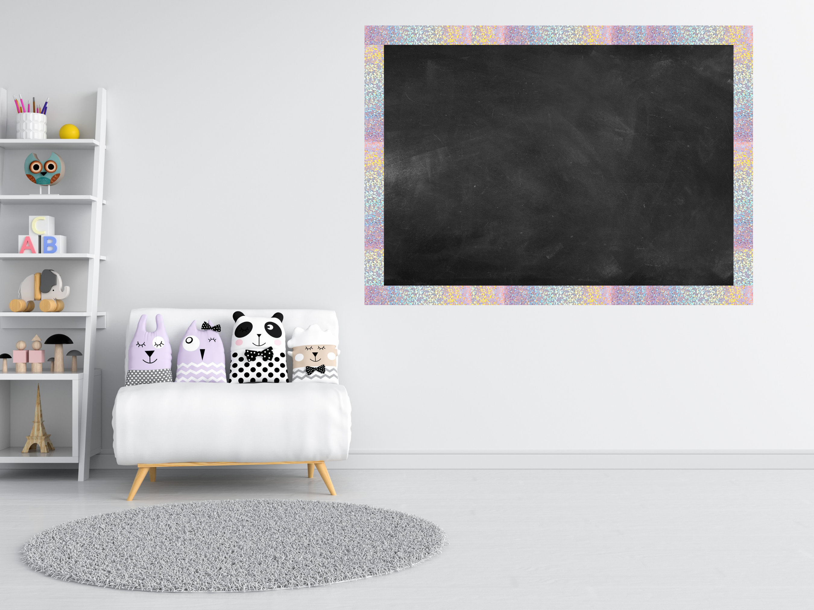 Classroom Bulletin Board Border Glitter Pattern, Classroom Decor ...
