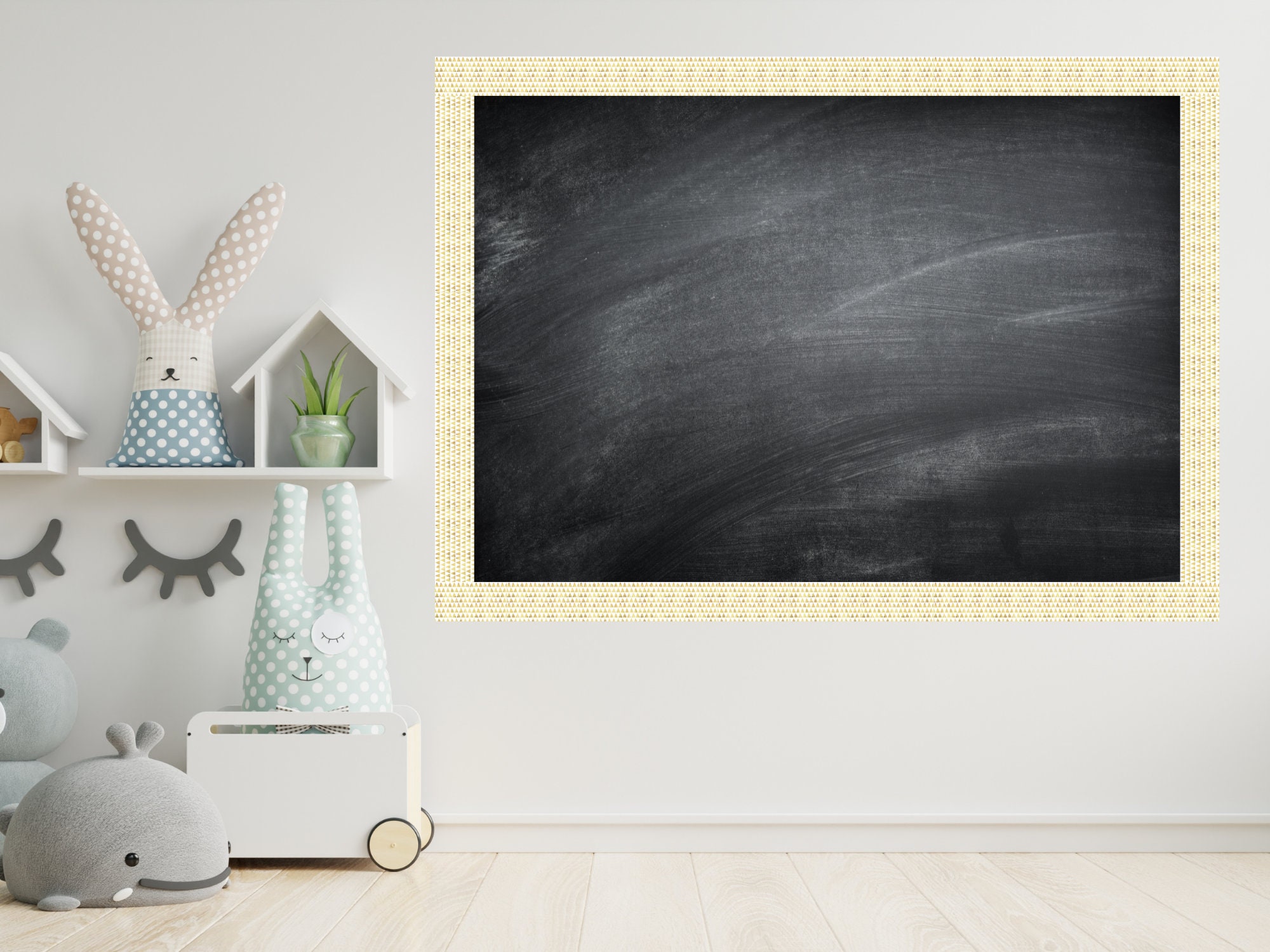 Classroom Bulletin Board Border Nature Gold Eclectic Pattern, Classroom ...