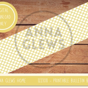 Classroom Bulletin Board Border Nature Gold Eclectic Pattern, Classroom ...