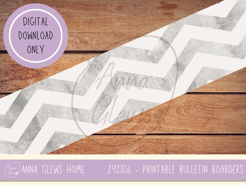 Classroom Bulletin Board Border Boho Nature Purple Gold Pattern ...