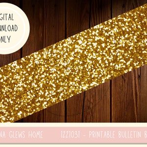 Classroom Bulletin Board Border Glitter Pattern, Classroom Decor ...