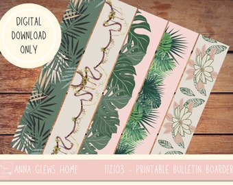 Coastal Bulletin Board Border - Etsy