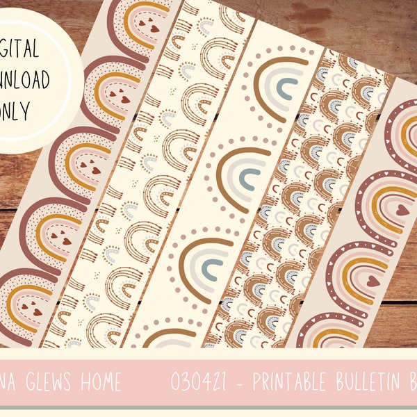 Rainbow Border - Etsy