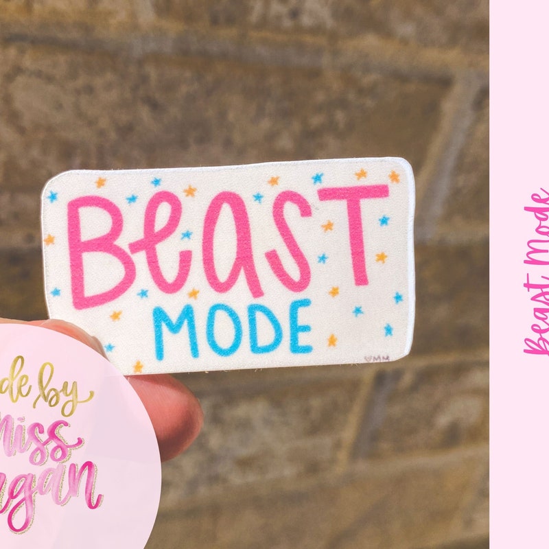 Beast Mode Decal - Etsy