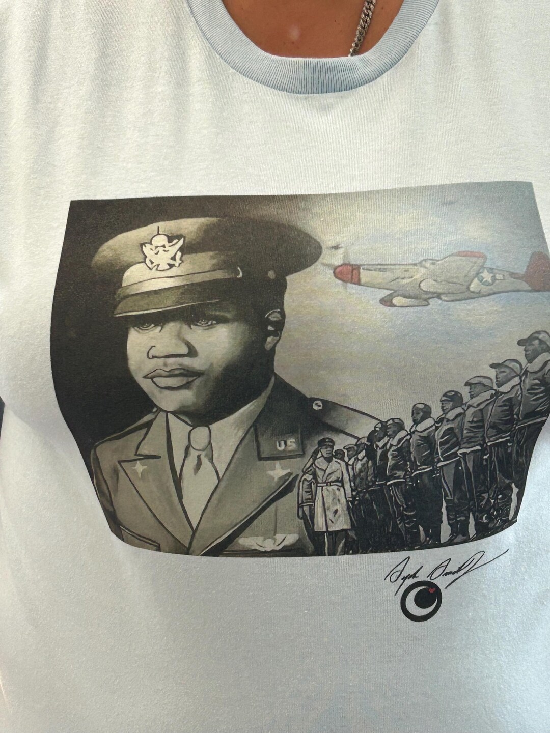 Louis Parnell Tuskegee Airman T-shirt. Cape May Tuskegee Airman ...