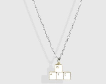 Computer Keyboard Necklace - Etsy