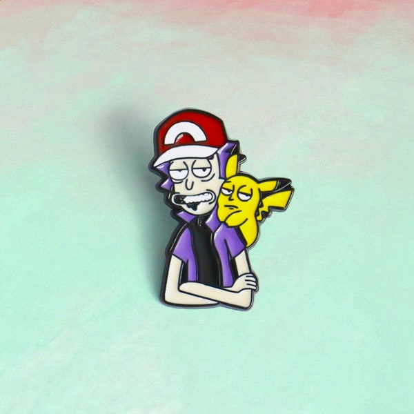Rick and Morty Pin - Etsy