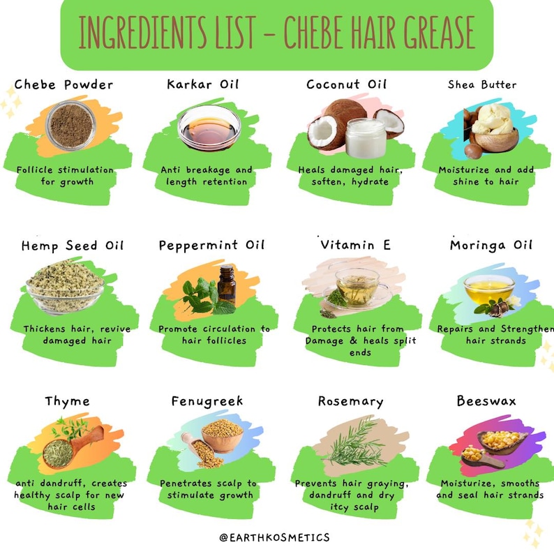 Chebe Hair Grease - Etsy