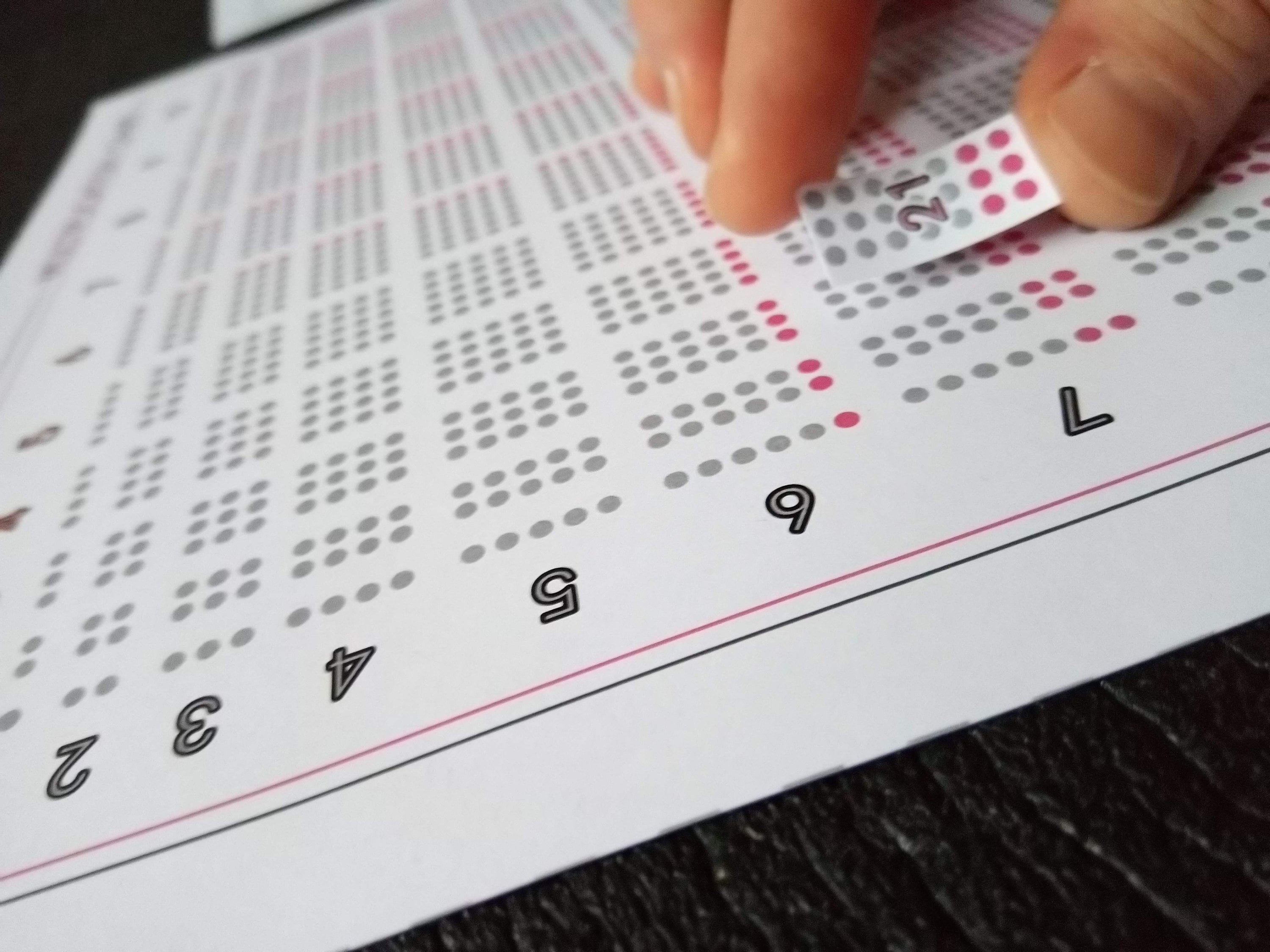 Multiplication Chart | Gray & Pink | Educational Poster | Instant ...