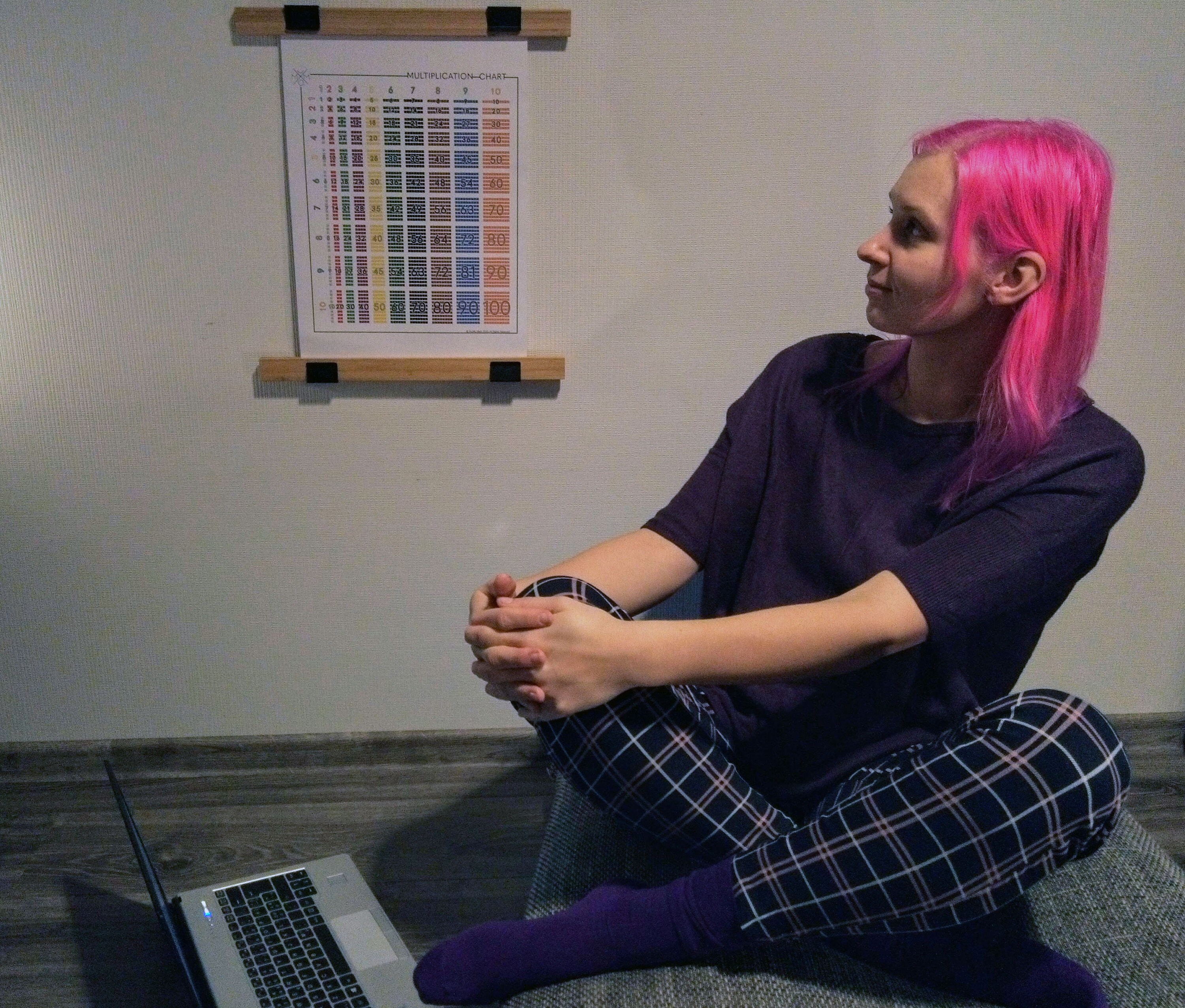 Multiplication Chart | Cuisenaire Rod Colours | Educational Poster ...