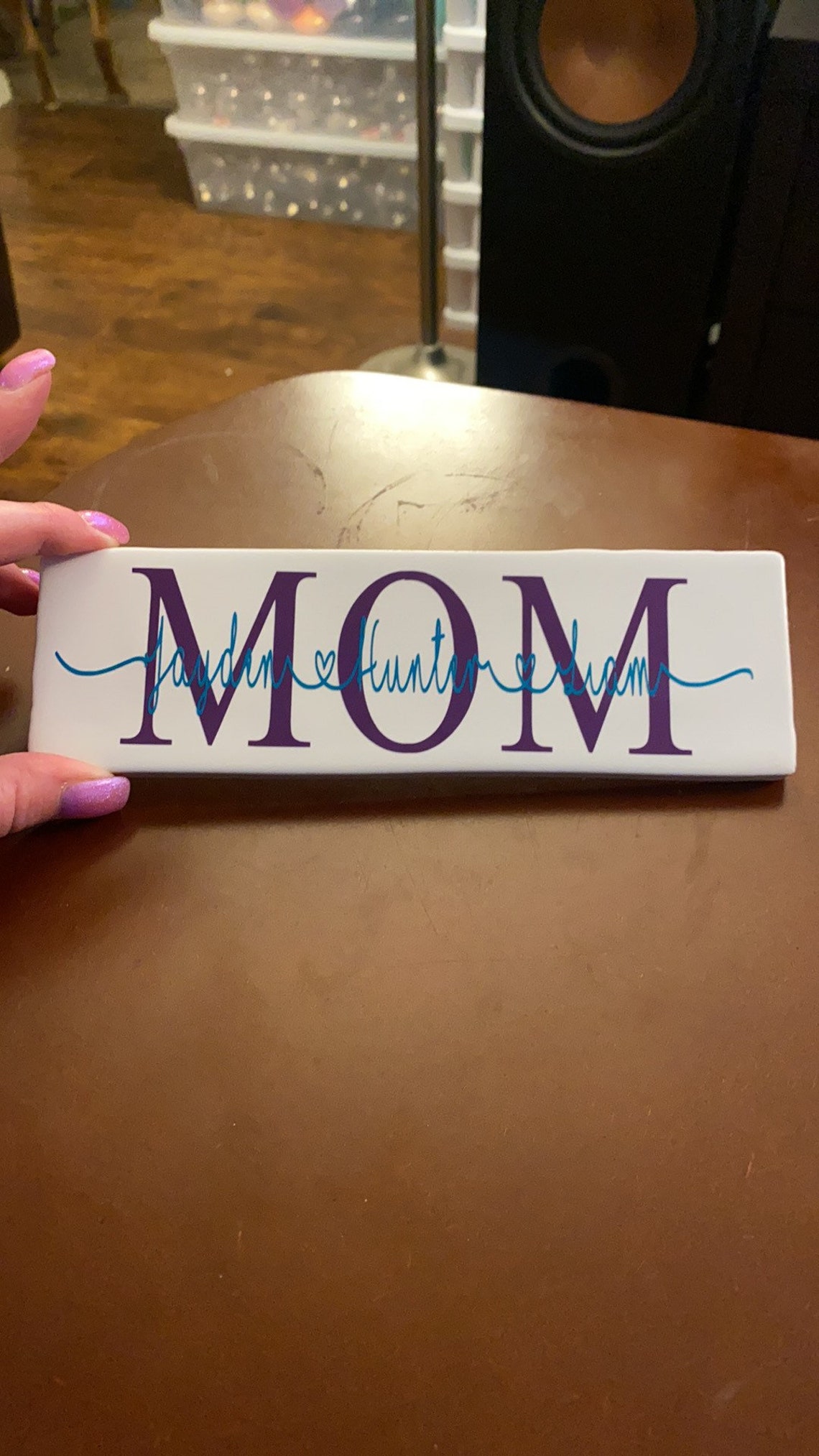 Mothers Day/ Gift for Mom Subway Tile - Etsy Hong Kong