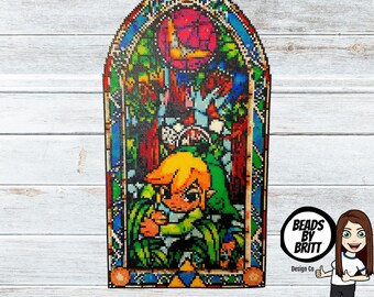 Video Game Stained Glass - Etsy