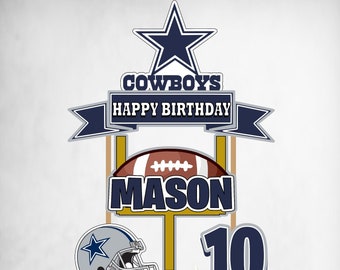 Dallas Cowboys Birthday Party | Etsy