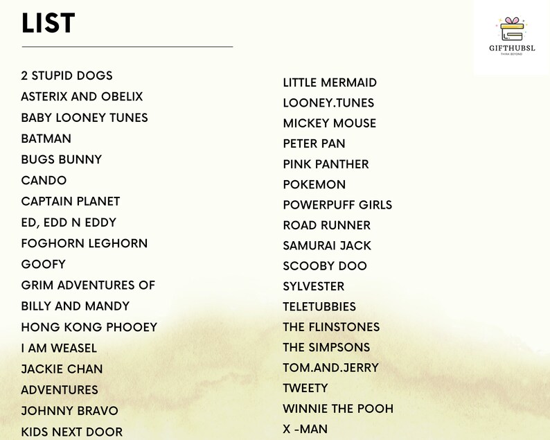 3000 + Cartoon SVG and PNG Bundle - Etsy