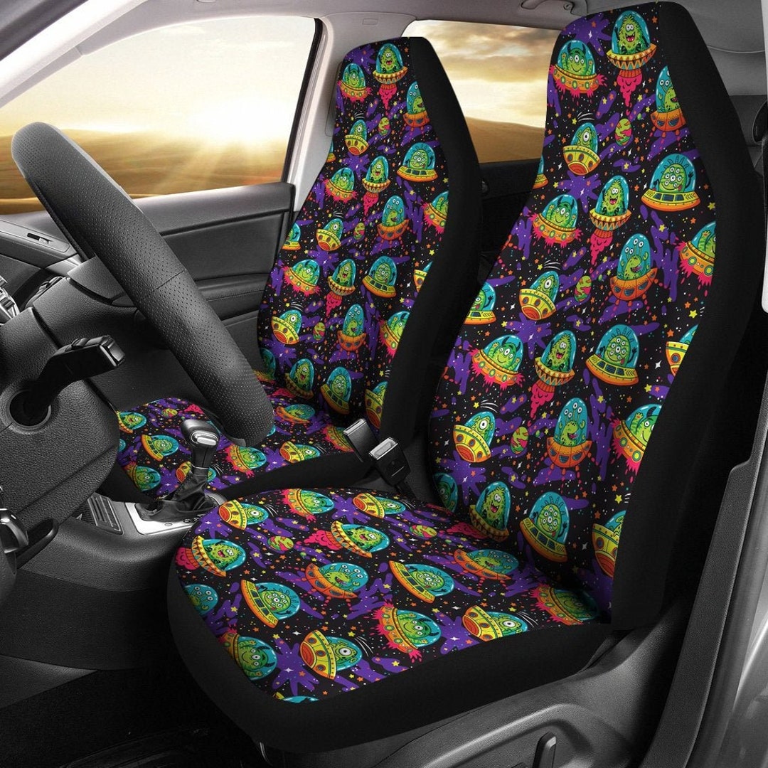 Trippy UFO Car Seat Covers for Vehicle Funky Seat Covers for - Etsy