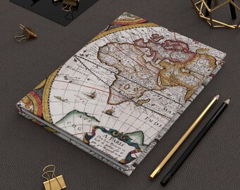 Vintage World Map | Etsy