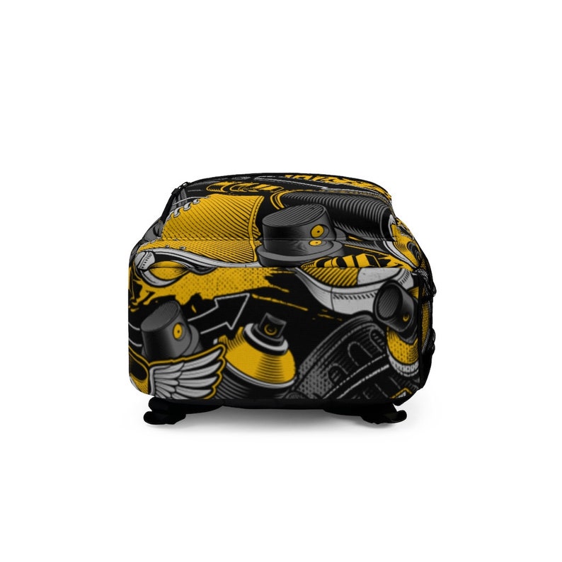 Trippy Graffiti Backpack / Funky Stylish Rave Backpack / Urban | Etsy