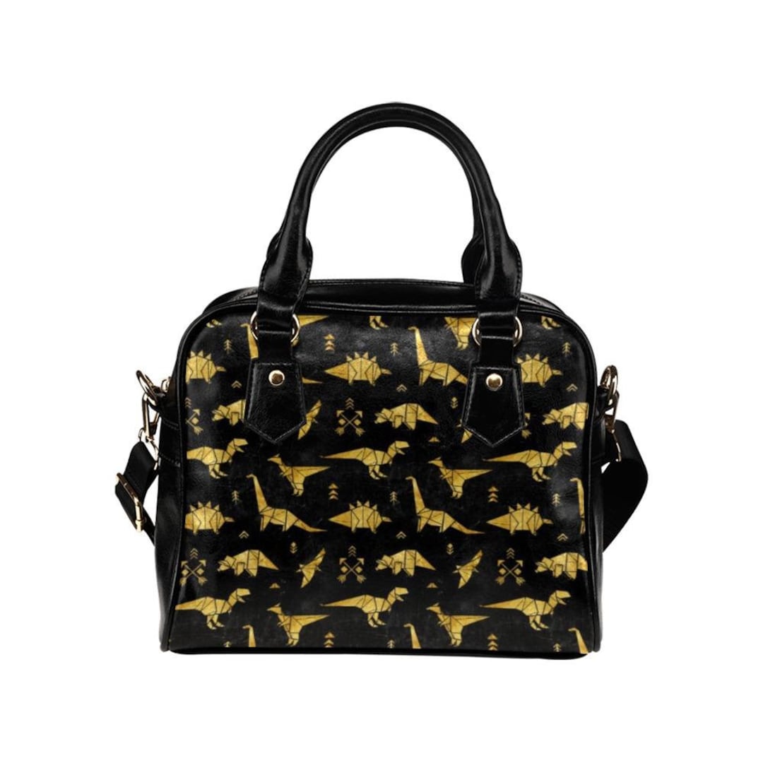 Stylish Dinosaur Shoulder Handbag Small Soft Vegan Leather Shoulder Bag ...