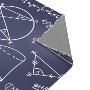 Math Doodles Area Rug Science Themed Rug Mathematics - Etsy