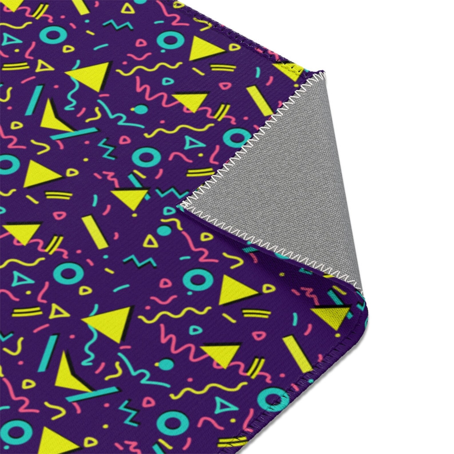 Abstract Retro Area Rug 70s 80s 90s Rug Memphis Vintage | Etsy