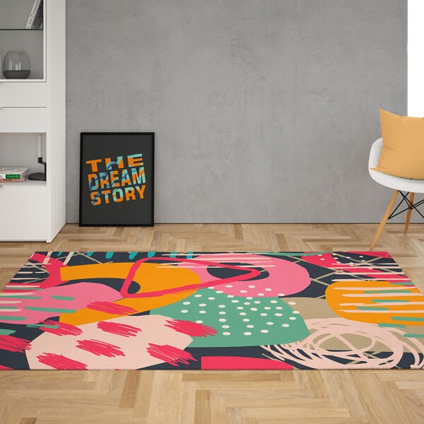 Funky Rug - Etsy