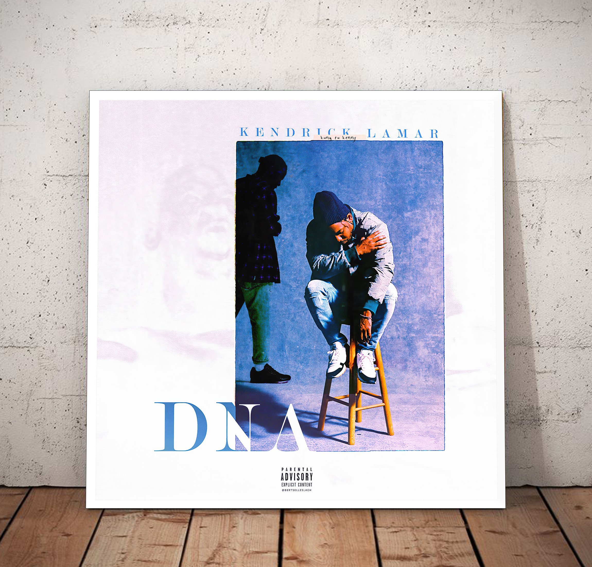 Kendrick Lamar's Album Custom Canvas Poster DNA Custom | Etsy